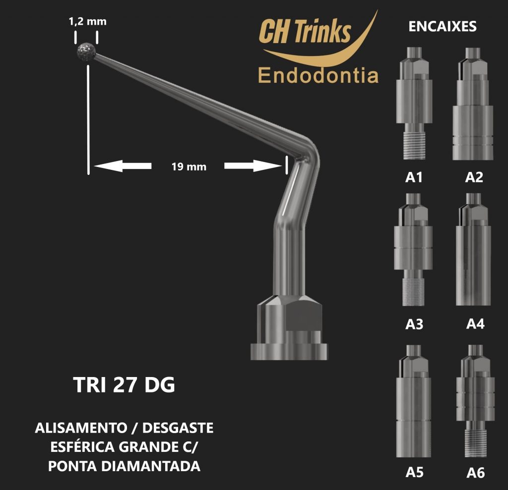 A4-Ponta CH Trinks TRI27DG A4 Esférica Grande Diam. – Dental Trinks