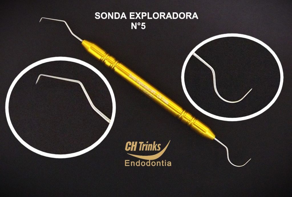 Sonda Exploradora Nº 5 – Cabo 8mm – CH Trinks – Dental Trinks
