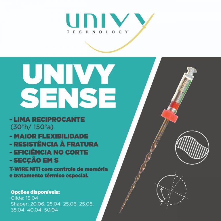 Lima Univy Reciprocante SENSE (25.06) 25mm c/4 – Dental Trinks